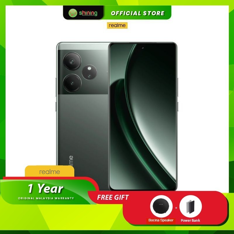 Realme GT 6 (RMX3851)(16GB 512GB)(Razor Green) | Shopee Malaysia