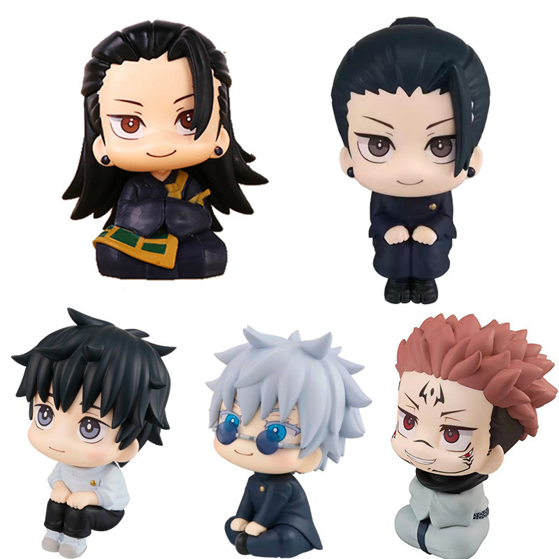 Action Figure Jujutsu Kaisen Toys Look Up Gojo Satoru Geto Fushiguro ...