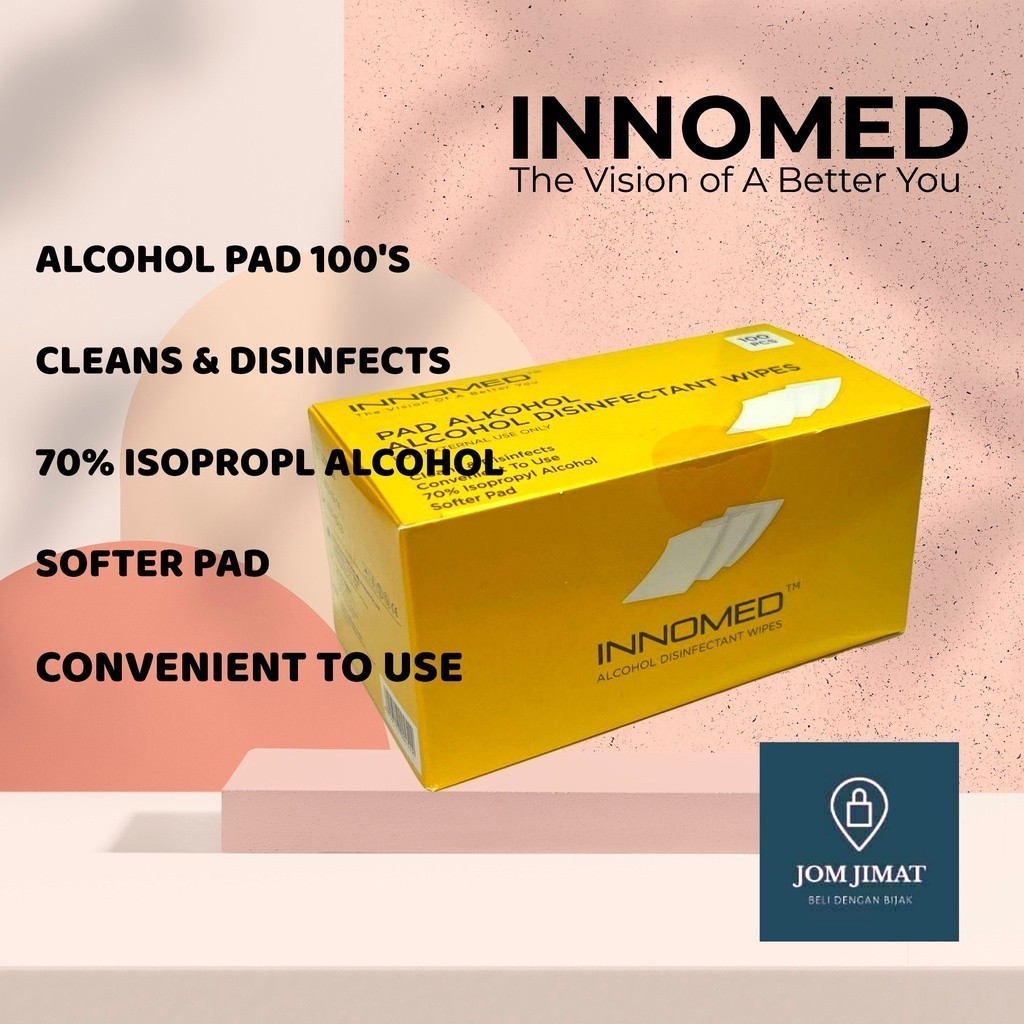 INNOMED ALCOHOL PAD 100'S | Shopee Malaysia