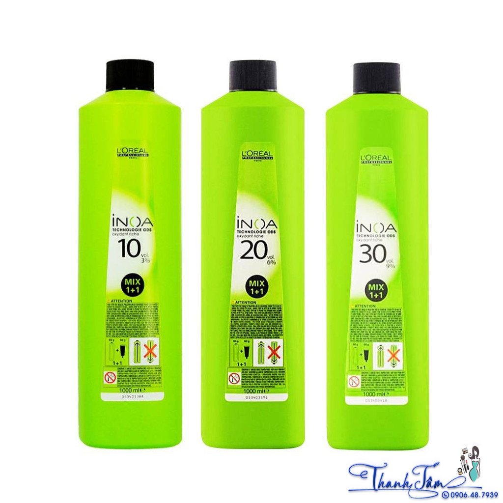 OXY INOA L'OREAL Oxygen dye aid without burning scalp 1000ml - NK ...