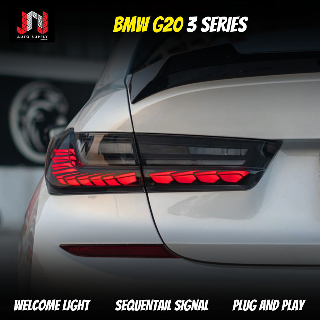 BMW G20 3 series 2018-2024 Tail Lamp Rear Light with breathing welcome ...