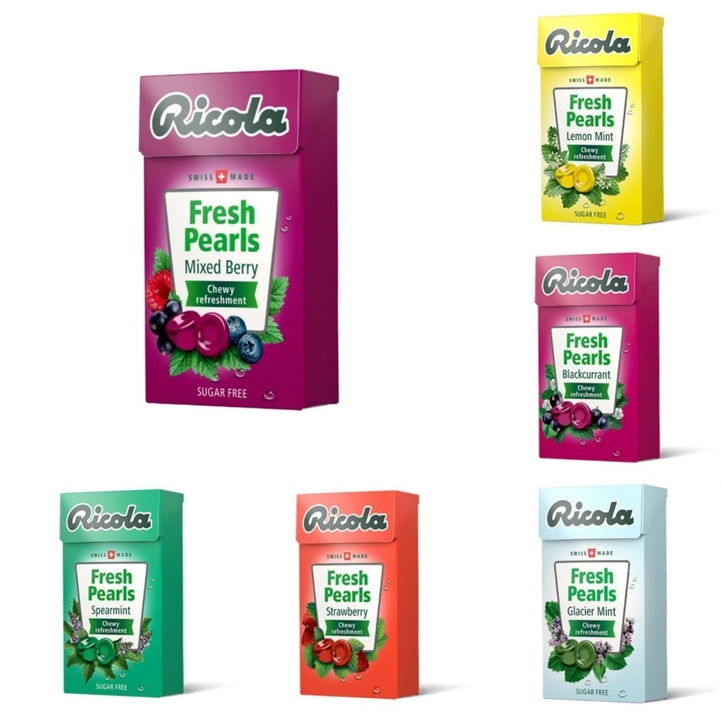 RICOLA FRESH PEARLS CHEWY REFRESHMENT 25G (EXP:07/2024) | Shopee Malaysia