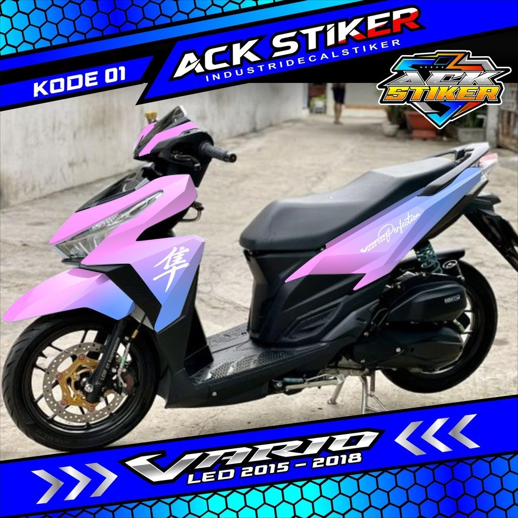 Vario LED Sticker DECAL 125 150 Years 2015 2016 2017 2018 Full Body ...