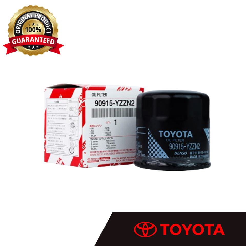 (Filter 12,000KM) Oil Filter for Toyota Vios Altis ZZE121,2 ZZE141,2 ...