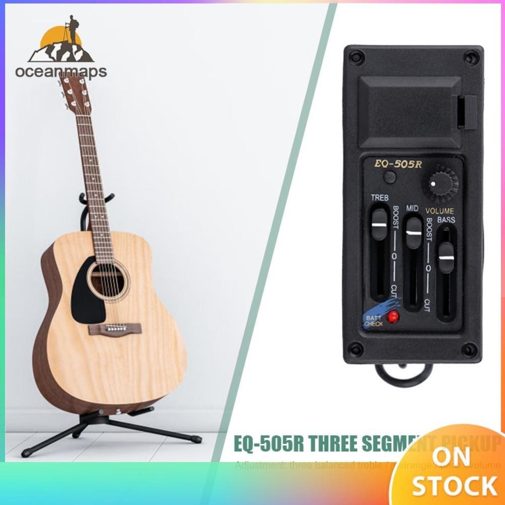 OCE! Equalizer Preamp Pickup Kit EQ-505R 3 Bands EQ Acoustic Guitar ...