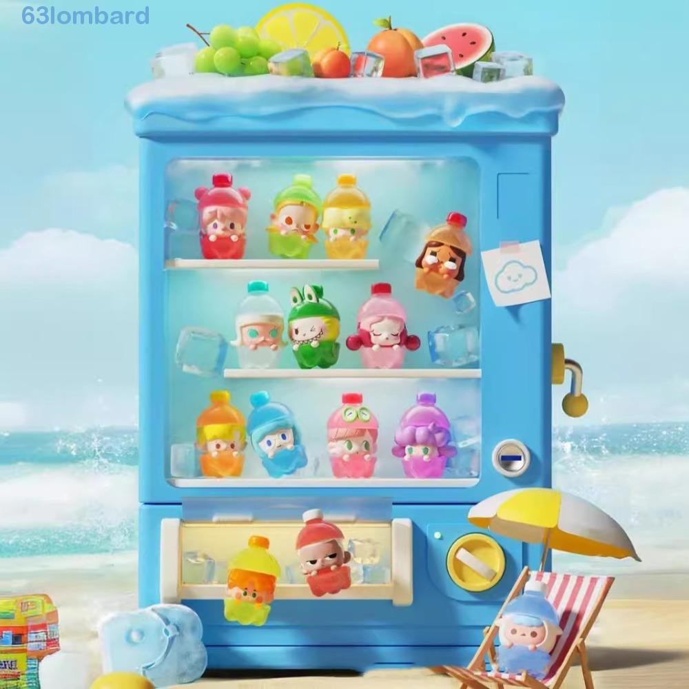 LOMBARD POP Bean Juice Series, Labubu Colorful Juice POPBean Soda ...