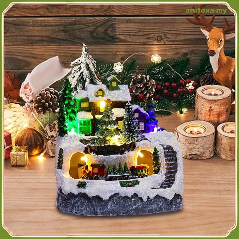 [ArutoxaMY] House Party Favors LED Lighted Collectible Building for Bedroom Living Room Office ...