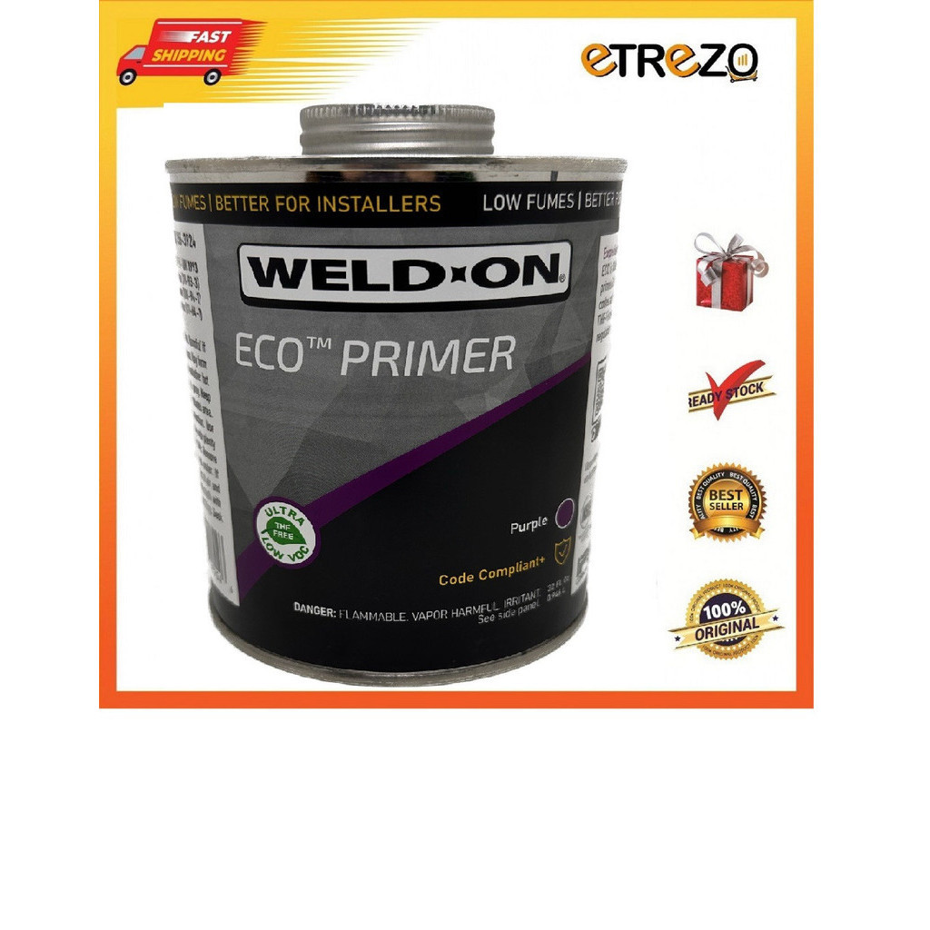Weld-On P70 Purple Primer for PVC/CPVC, 946 / 473ML (Ready StocK ...