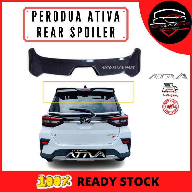 Perodua Ativa Spoiler (High Quality ABS Material)(Made in Malaysia) OEM ...