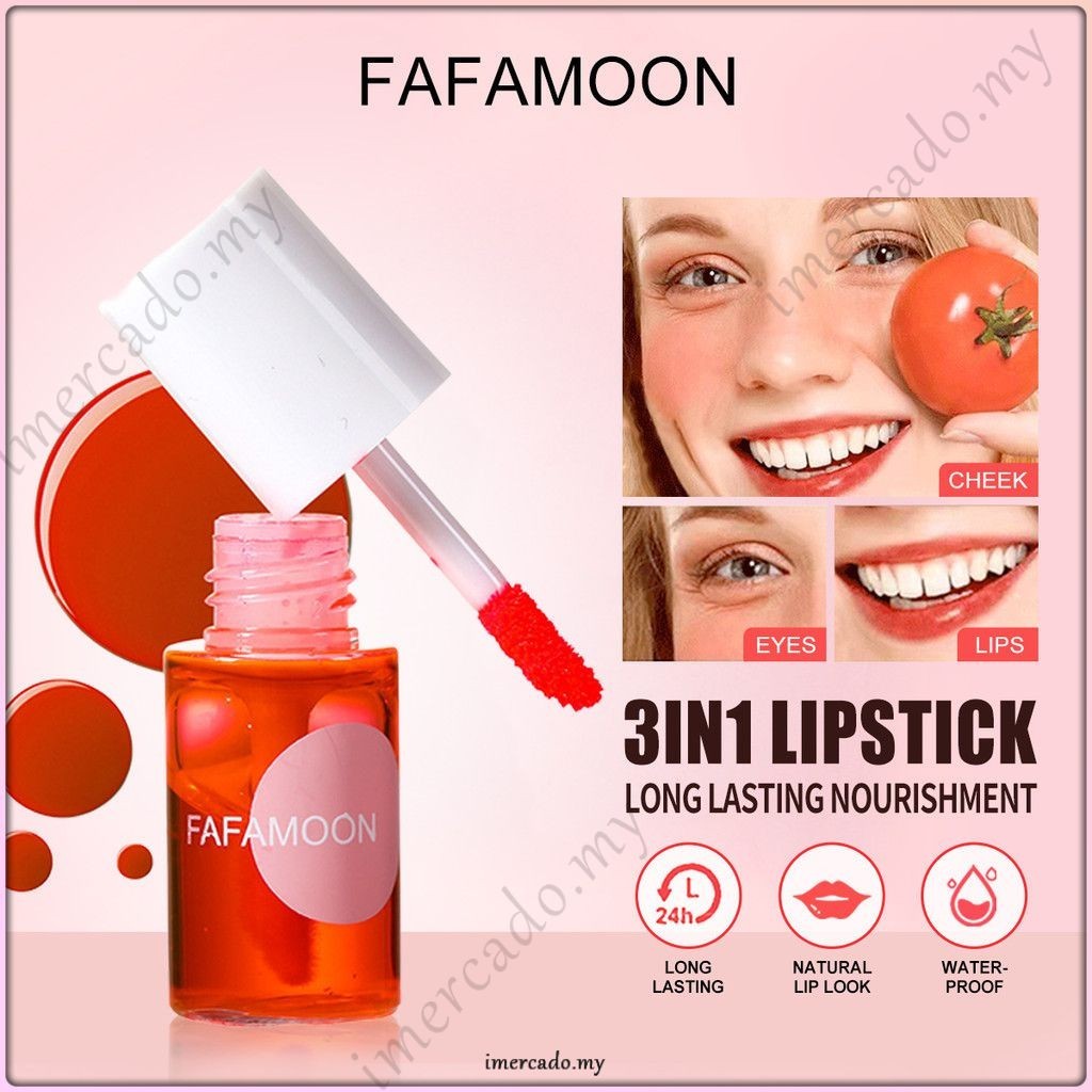 COD Fruit Flavor 4 Colors Tube Lip Gloss Care Moisturizing Lasting Lip ...