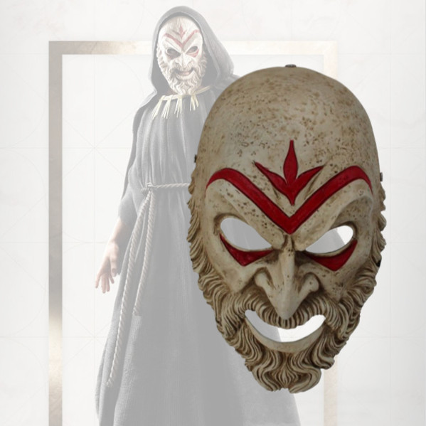 Assassins Creed: Odyssey Resin Mask Villain Master Horror Face Cover ...