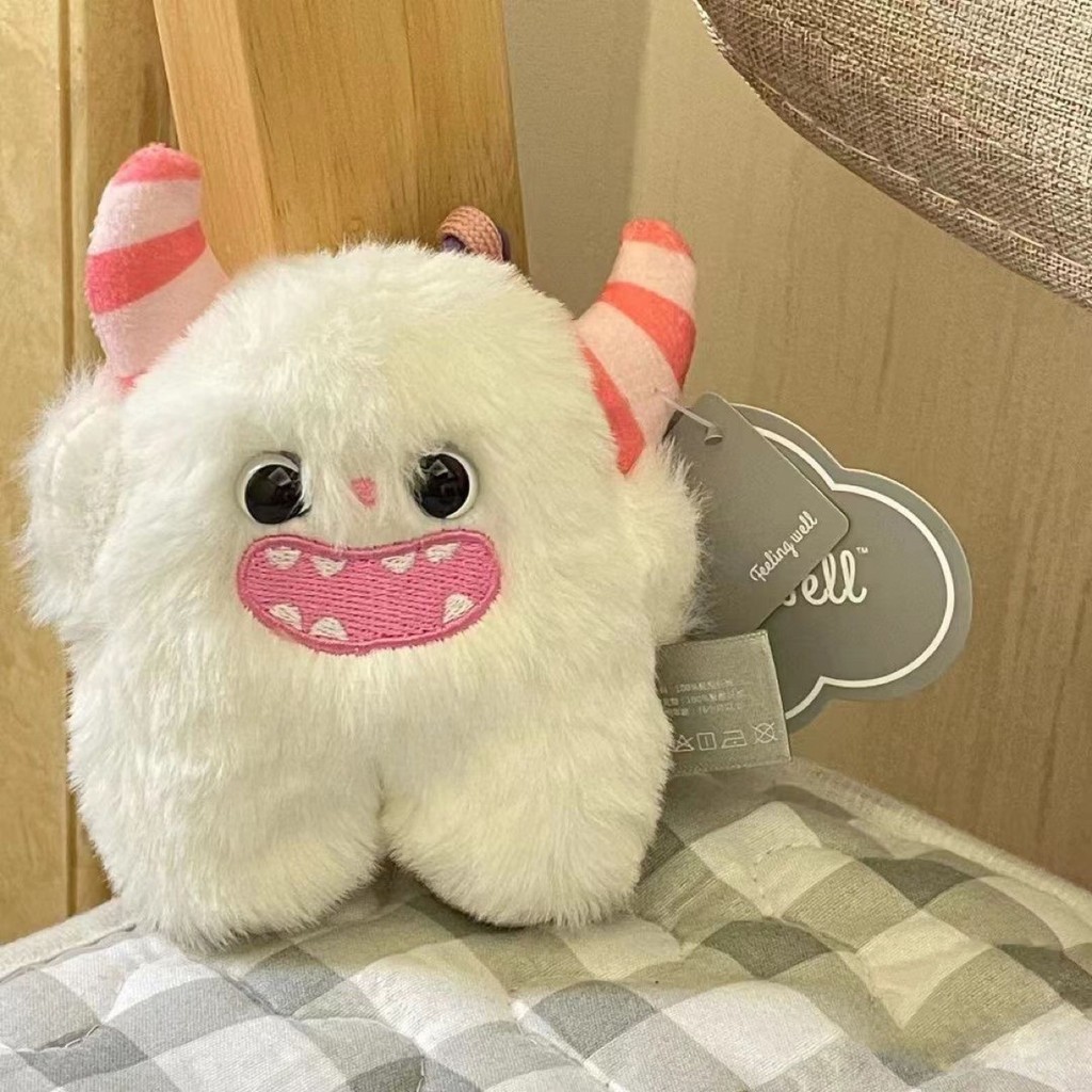 Fluffy Snow Monster Stuffed Toy | Shopee Malaysia