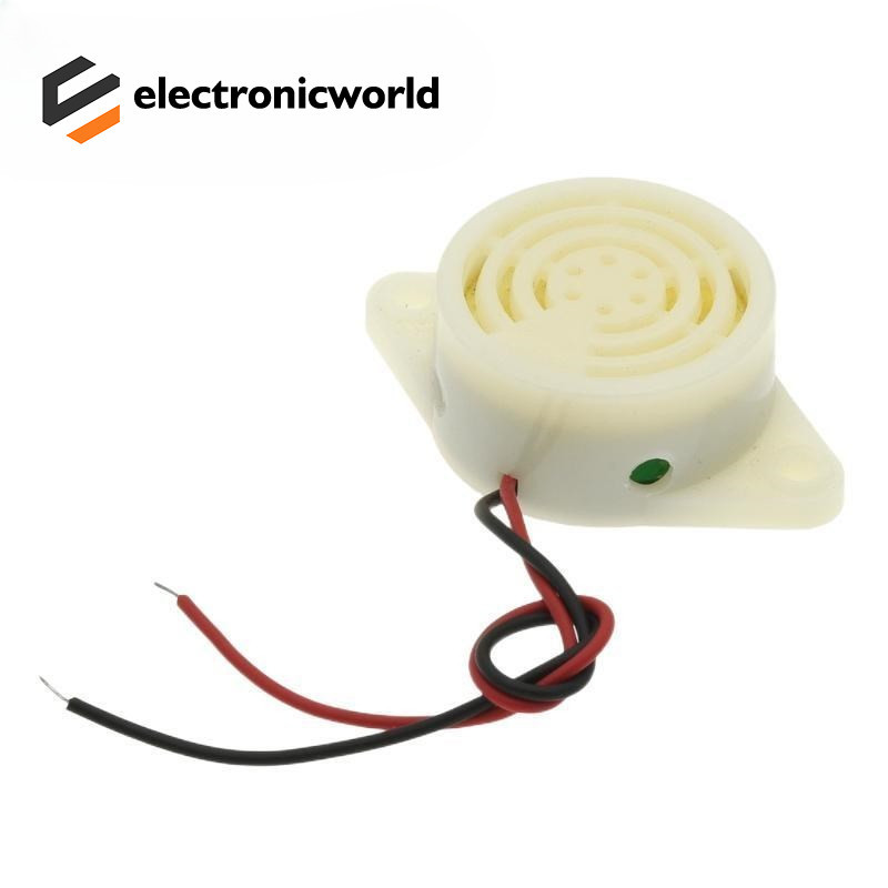 SFM-27 DC 3-24V 12V 85DB active buzzer high decibel electronic buzzer continuous beep alarm ...