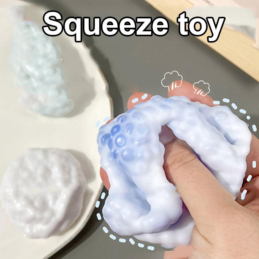 Relax Ball Squishy Table Toys Plasticity Ice Skin Super Soft Ultra-thin ...