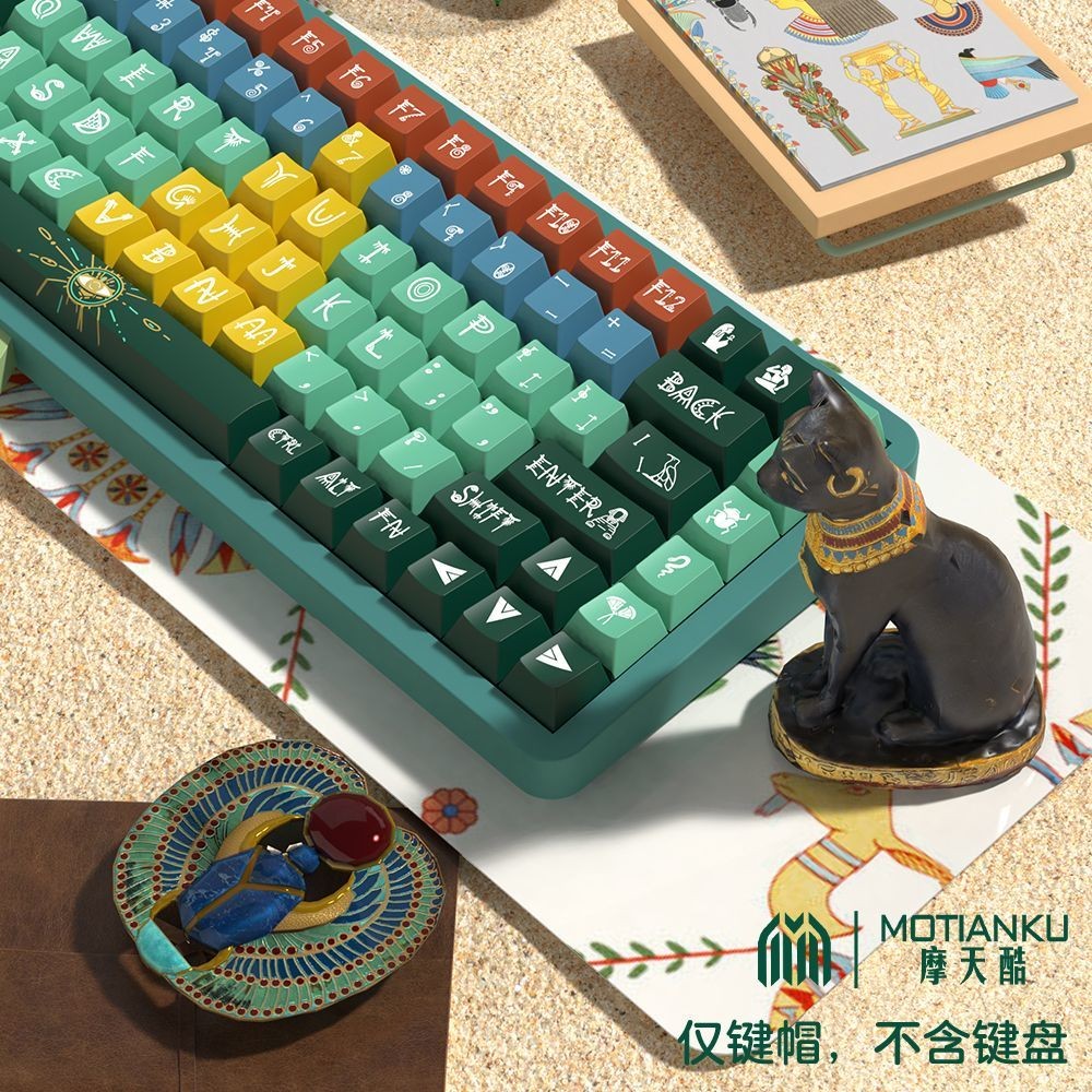Pyramid Original Theme Key Cap Original Height Five-Sided Sublimation ...