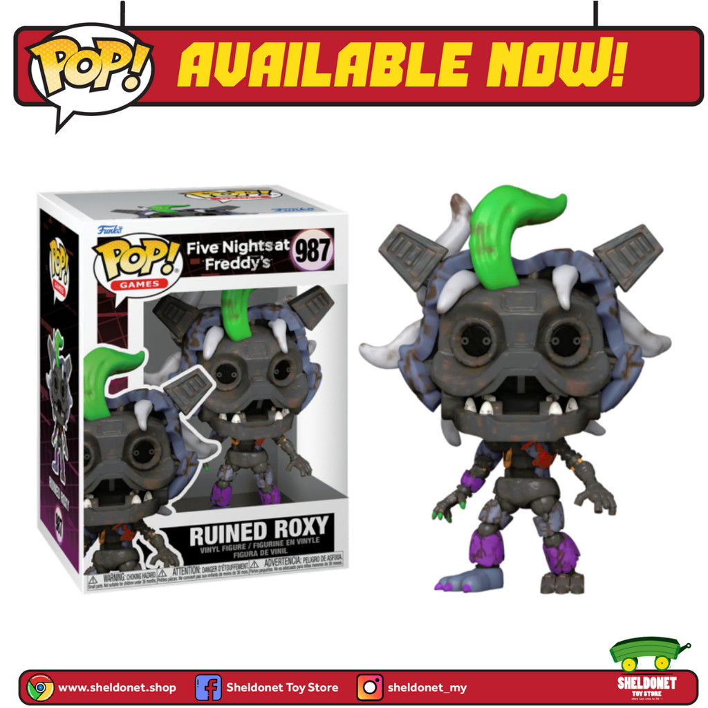 Funko Pop! Games: Five Nights at Freddy's: Security Breach Ruin ...