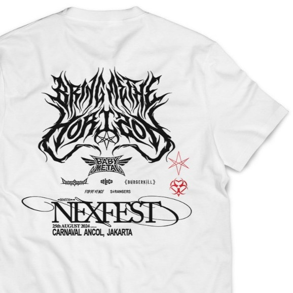 Kaos Konser BMTH JAKARTA 2024 HOOKA Distro Premium BRING ME THE HORIZON ...