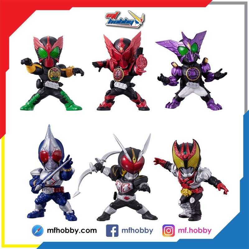 Converge Motion Kamen Rider 5 - 000 / Tajador / Ankh / Putotyra / Blade ...