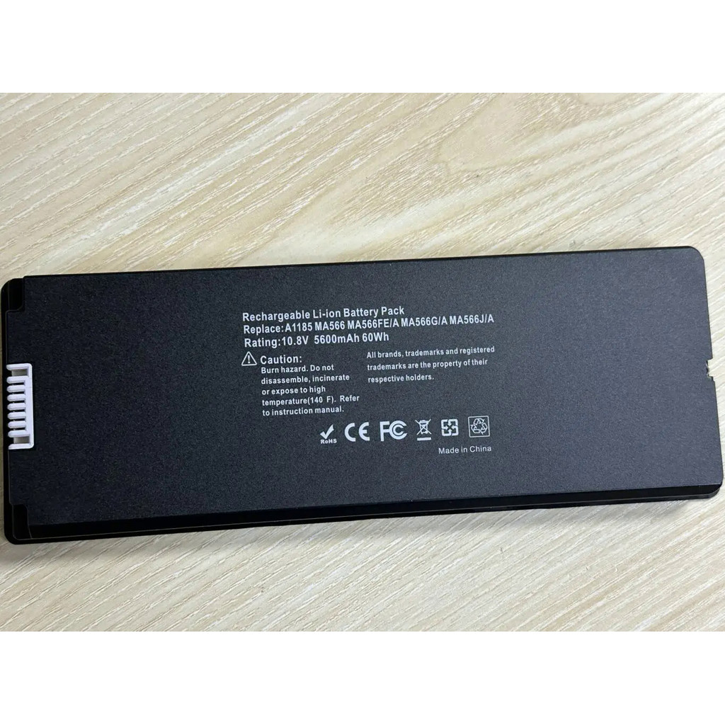 Black A1185 Laptop Battery for Apple MacBook 13" A1181 2006 2007 2008 ...