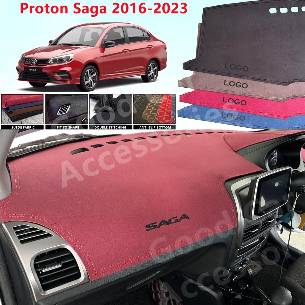 Proton Saga vvt 2016-2024 New dashboard cover high quality Suede 4 ...