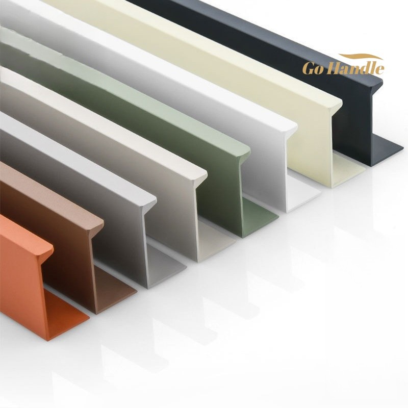 Morandi Invisible Wardrobe Handles Long Cabinet Handles, Cabinet ...