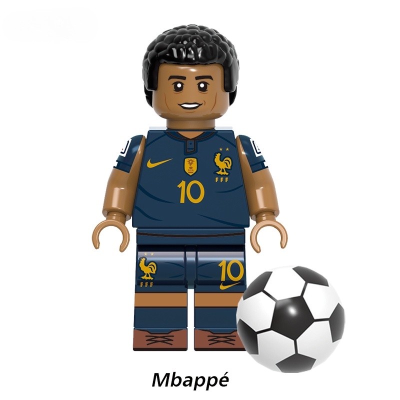 *CT New Worl- Cups Famous Football Soccer Player Messi Mbappe Ronaldo ...