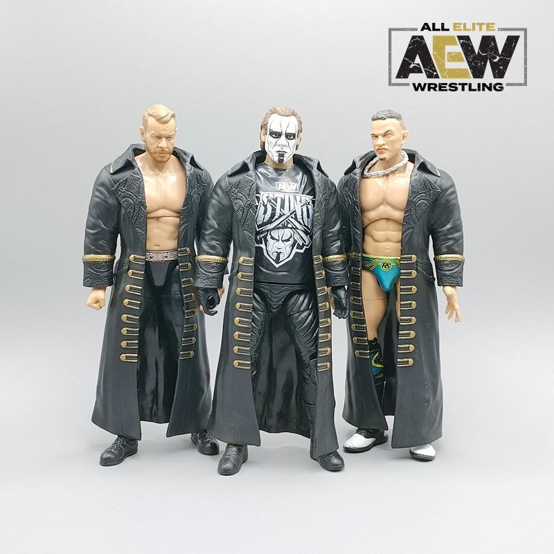 AEW WWE Wrestler Clothes Coat for 6 inches STING Scorpion | Shopee Malaysia