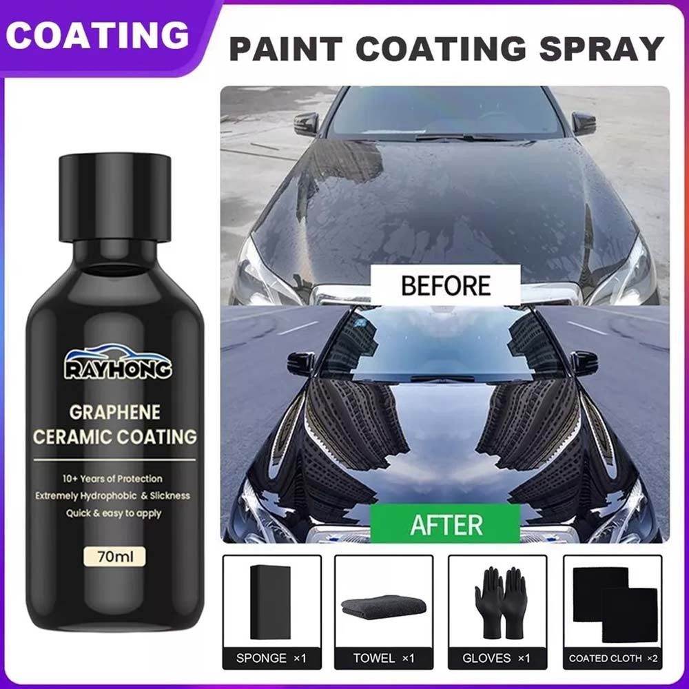 Rayhong Automotive Graphene Ceramic Coating Superfluid Flow Plated ...