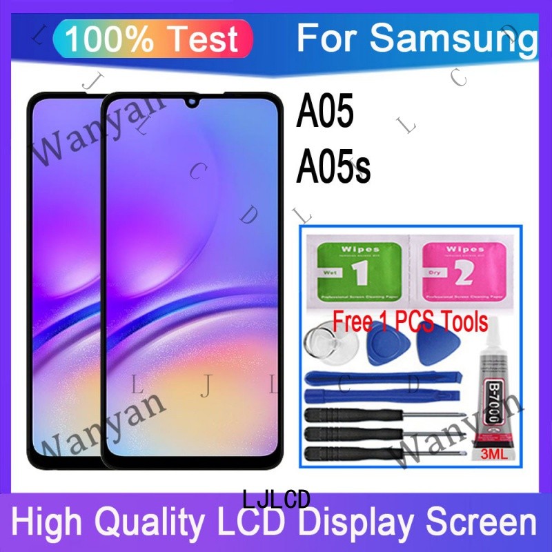 Original Samsung Galaxy A05 A05s LCD Display Touch Screen Replacement ...