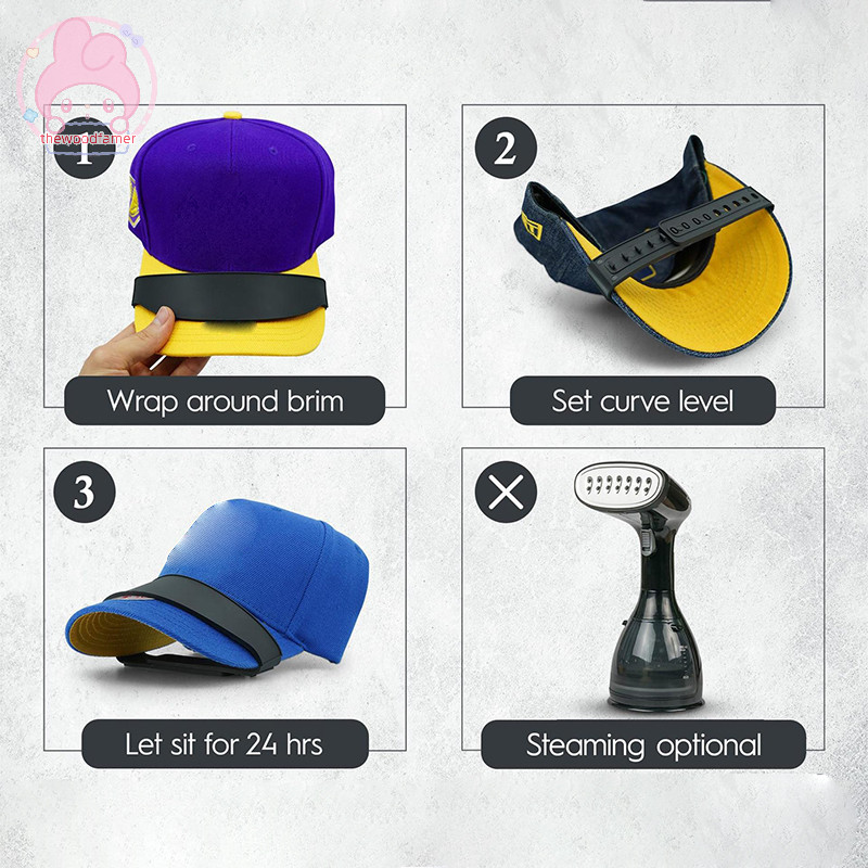 thewoodfamer With 9 Brim Curve Hat Brim Bender Hat Shaper Plastic Hat ...