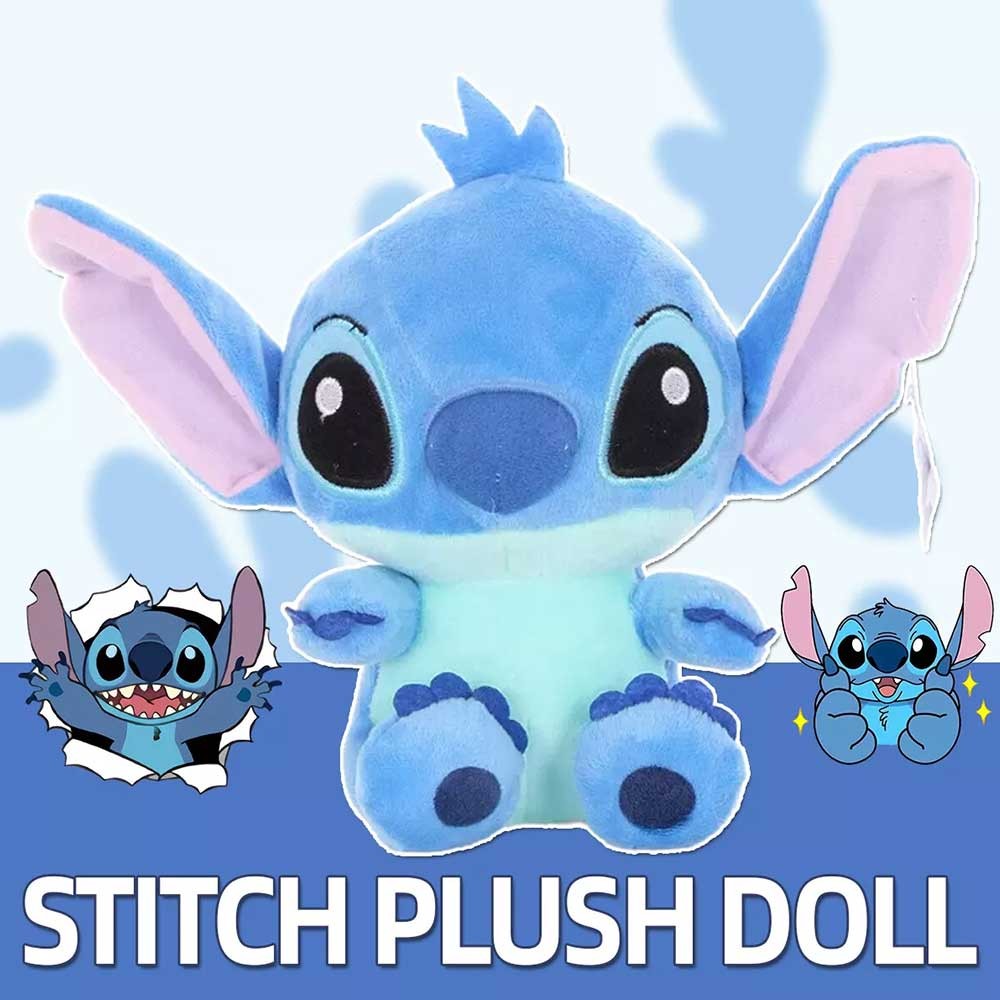 Cartoon Stitch Plush Toy Lilo & Stich Soft Cute Stuffed Doll Toy ...