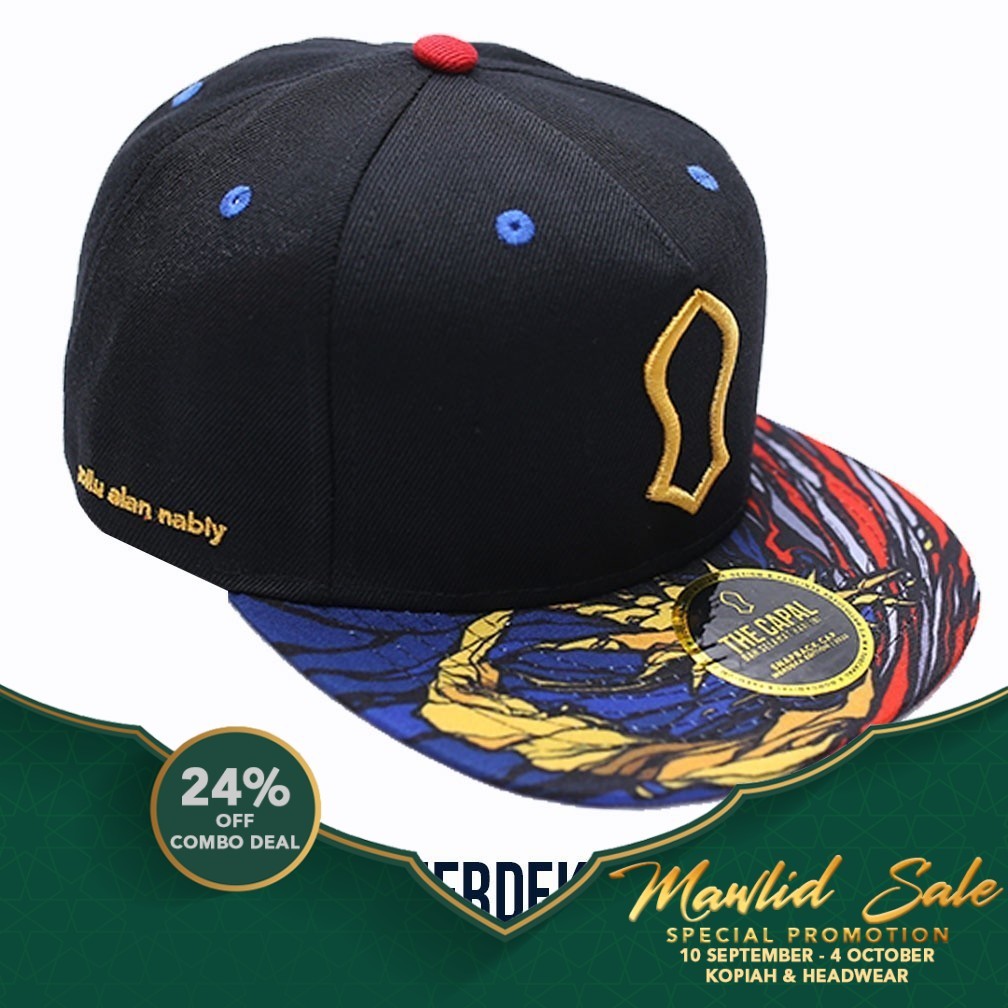 Headwear Merdeka The Capal (Snapback) | Shopee Malaysia