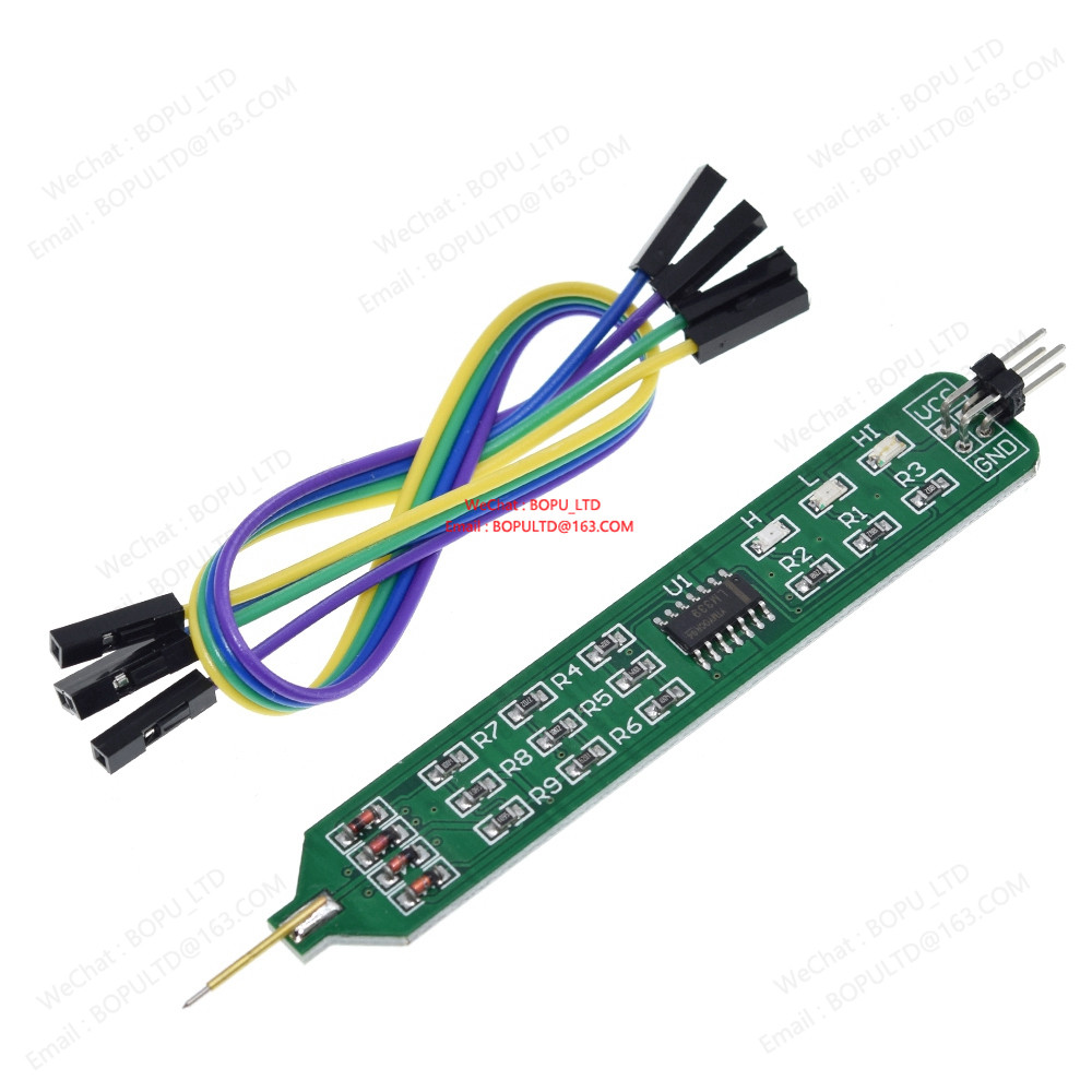 5V 3.3V Logic Tester Pen High Low Level Tester Digital Circuit Debugger ...