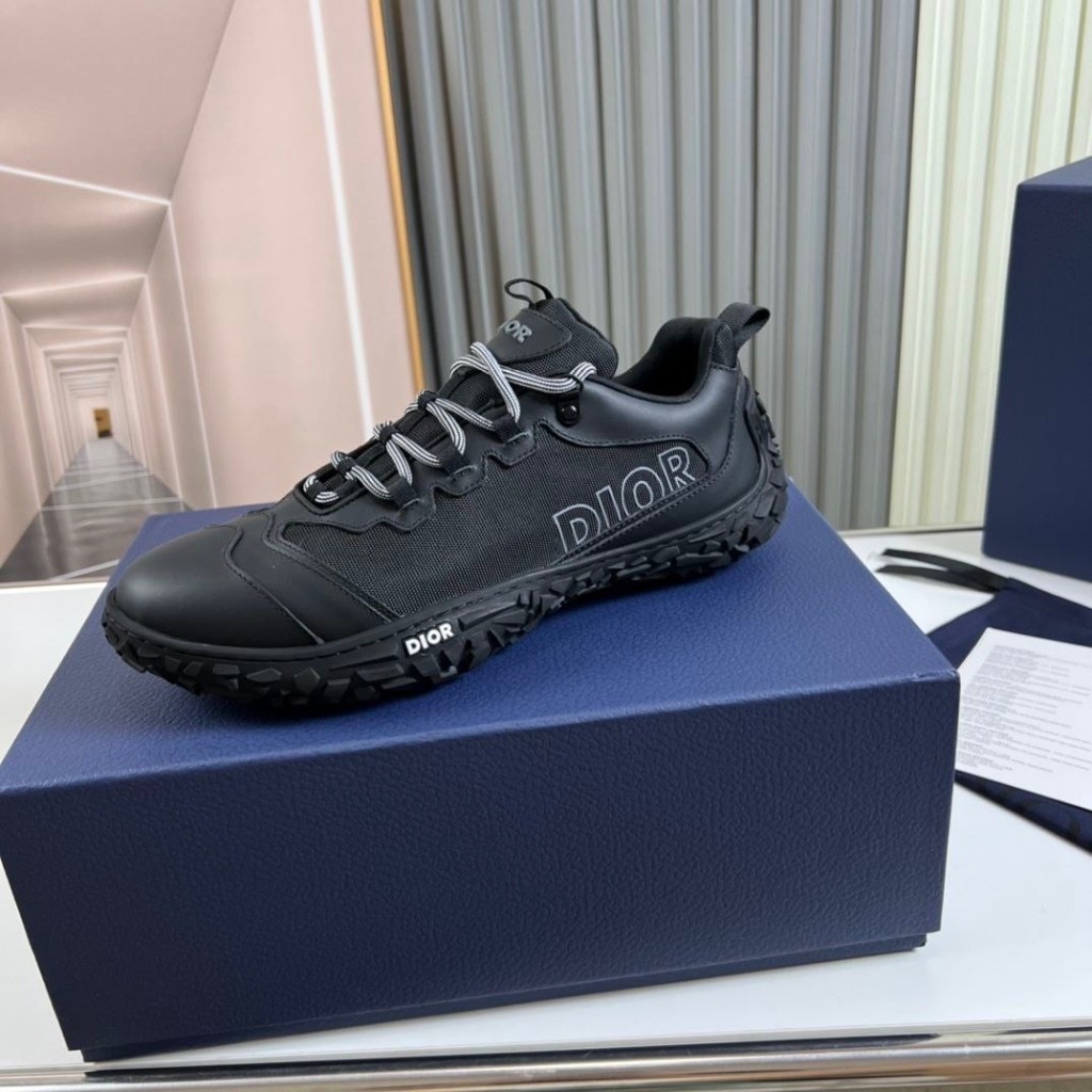 Shoes luxury CDR green color line design low top sneakers kasut lelaki ...