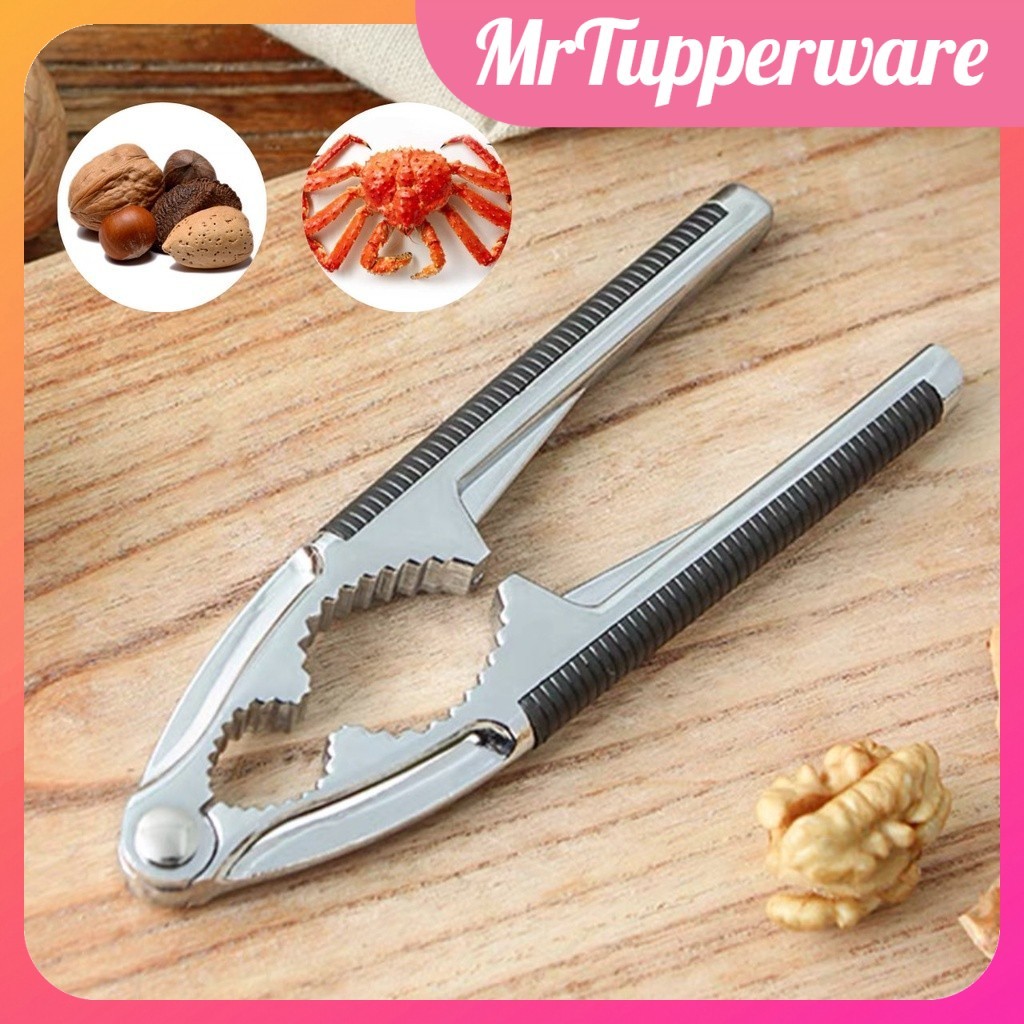 (STAINLESS STEEL) TPW Crab Cracker Nut Cracker Lobster Cracker Seafood ...