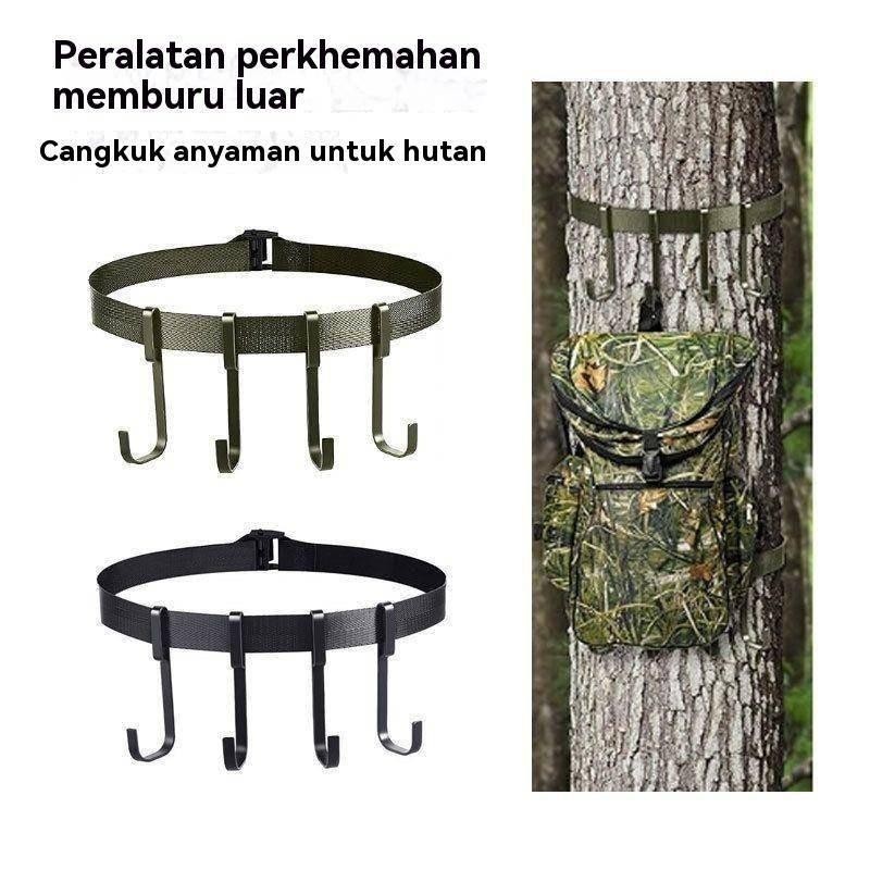 [Available] Outdoor tree hook webbing hook tree stand hook Metal tree ...
