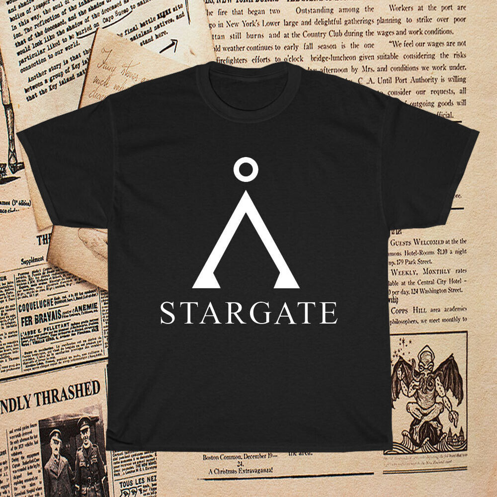 New Stargate Sci-Fi Movie Logo Men'S T-Shirt Funny | Shopee Malaysia