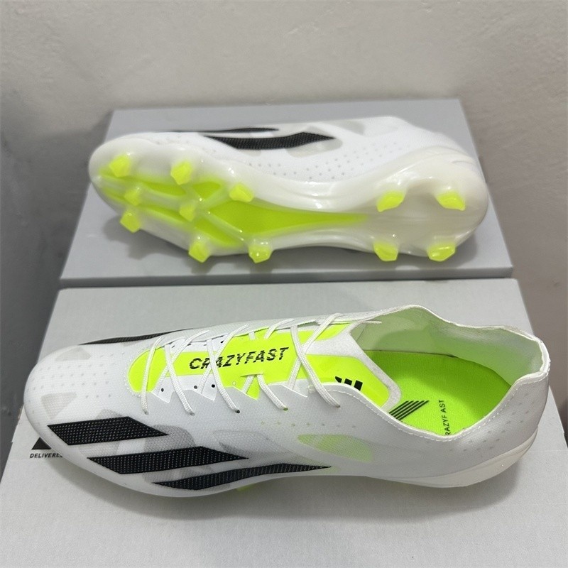 Adidas X Crazyfast FG fluorescent boot bola sepak hijau 39-45 OOHR ...