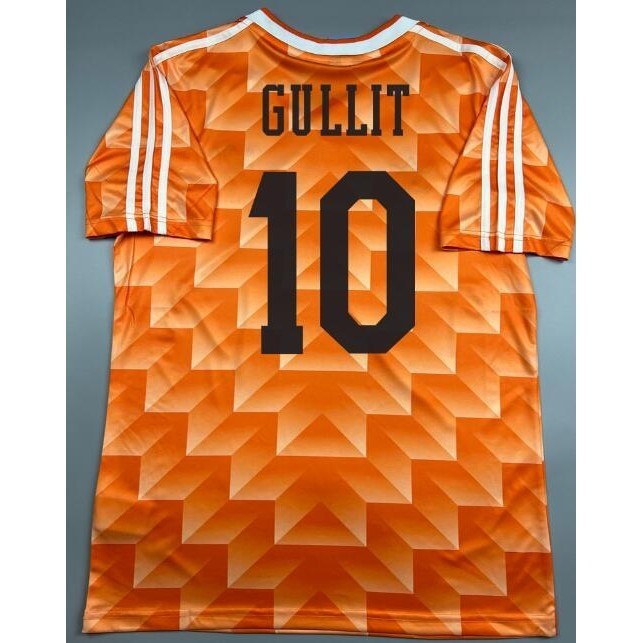 【New-Retro】1988 Netherlands Home Retro Soccer jersey men's short ...