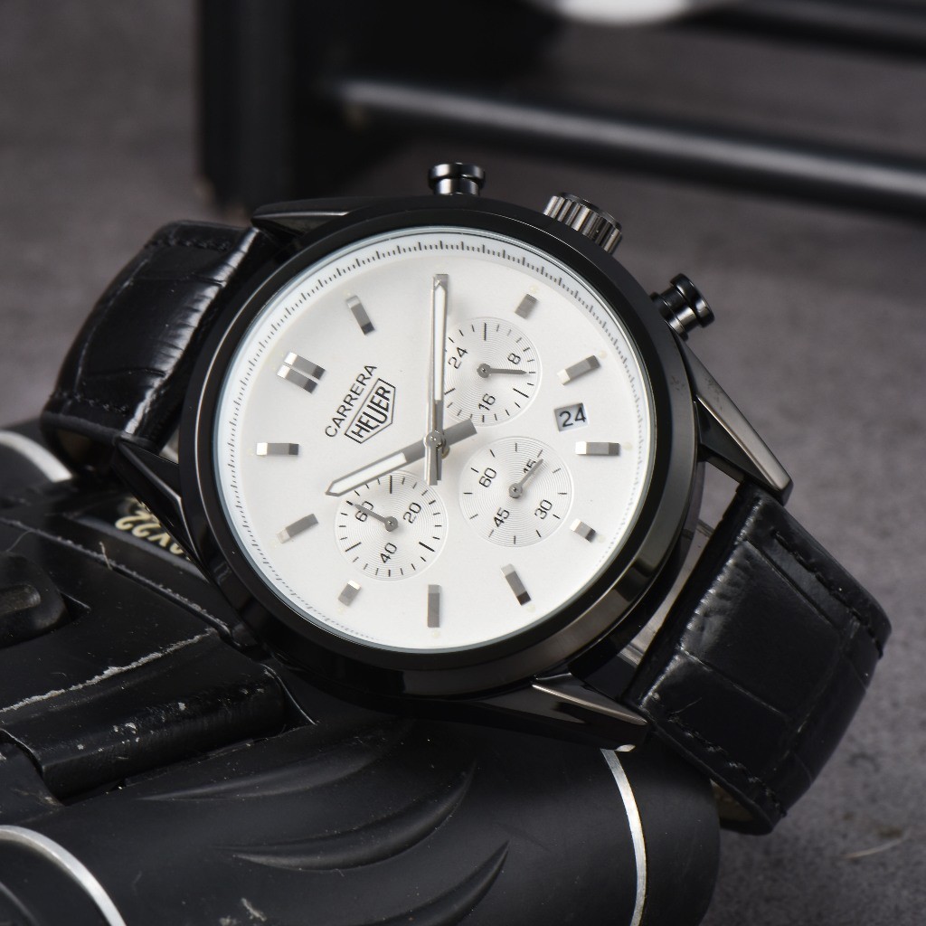 Tag heuer Carlila Series Three Eyes Six Hands Solid Color Dial ...