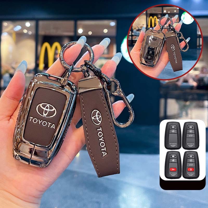 Toyota Corolla Cross Altis Camry RAV4 SUV Car Key Case Keyless Smart ...