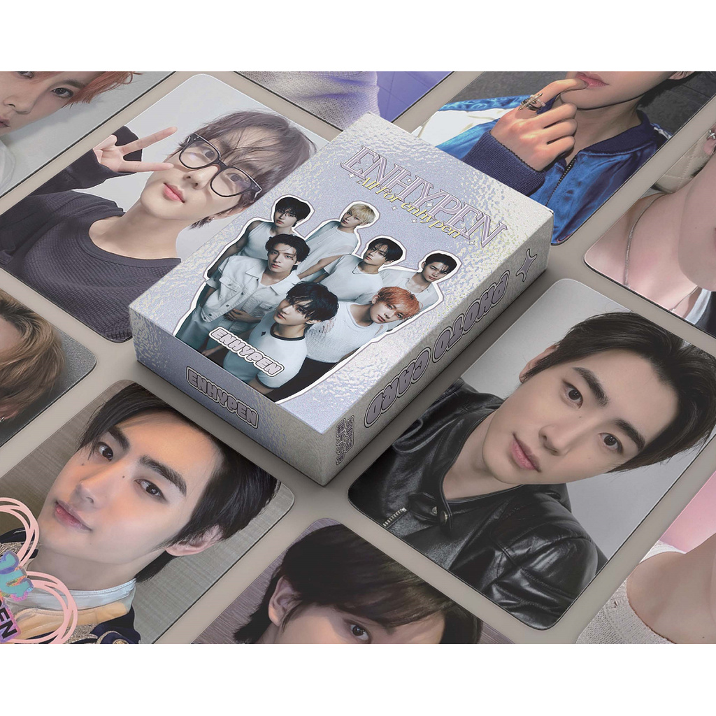 50-124pcs EN Holographic Postcards ROMANCE UNTOLD MEMORABILIA Lomo ...