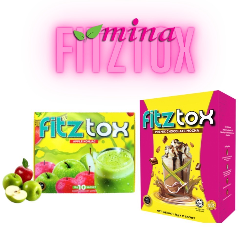 FITZTOX All Item | Premix Chocolate Mocha Apple Konjac Jelly Coklat ...