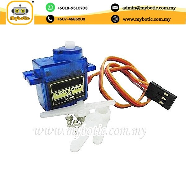 SG90 Micro Servo Motor 9g (360 degree) | Shopee Malaysia