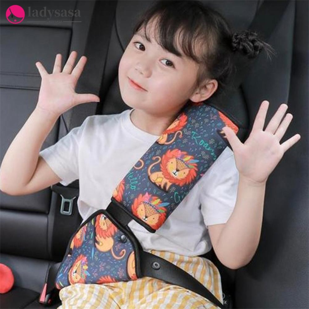 Ladysasa Car Seat Belt Retainer Adjustment Fixation Anti-Neck Belt ...