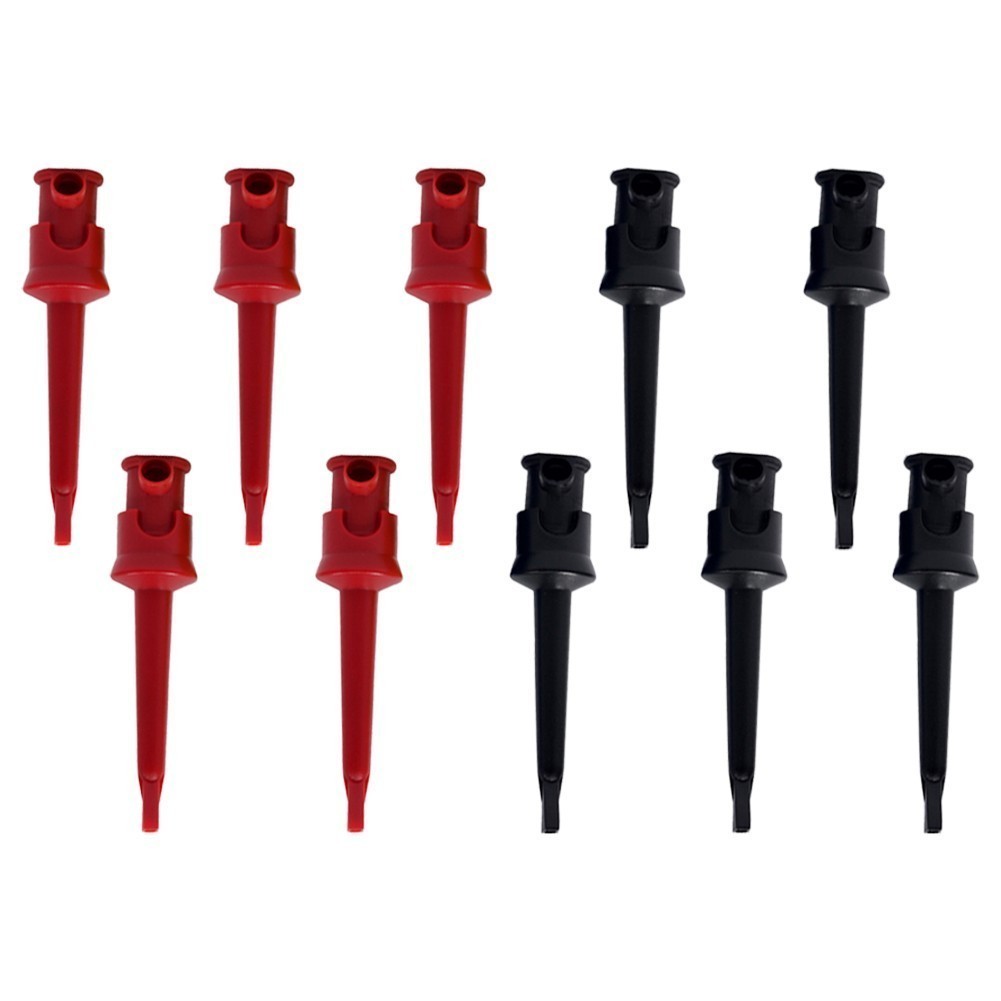 10PCS Test Hook Clips Copper Mini Grabber for Multimeter Test DIY ...