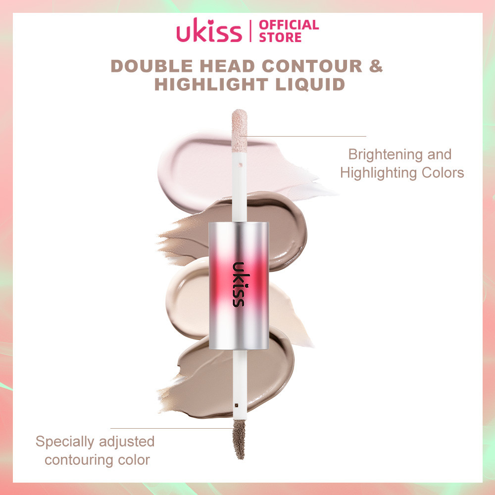 UKISS Double Head Contour & Highlight Liquid Shadow contouring nasal ...