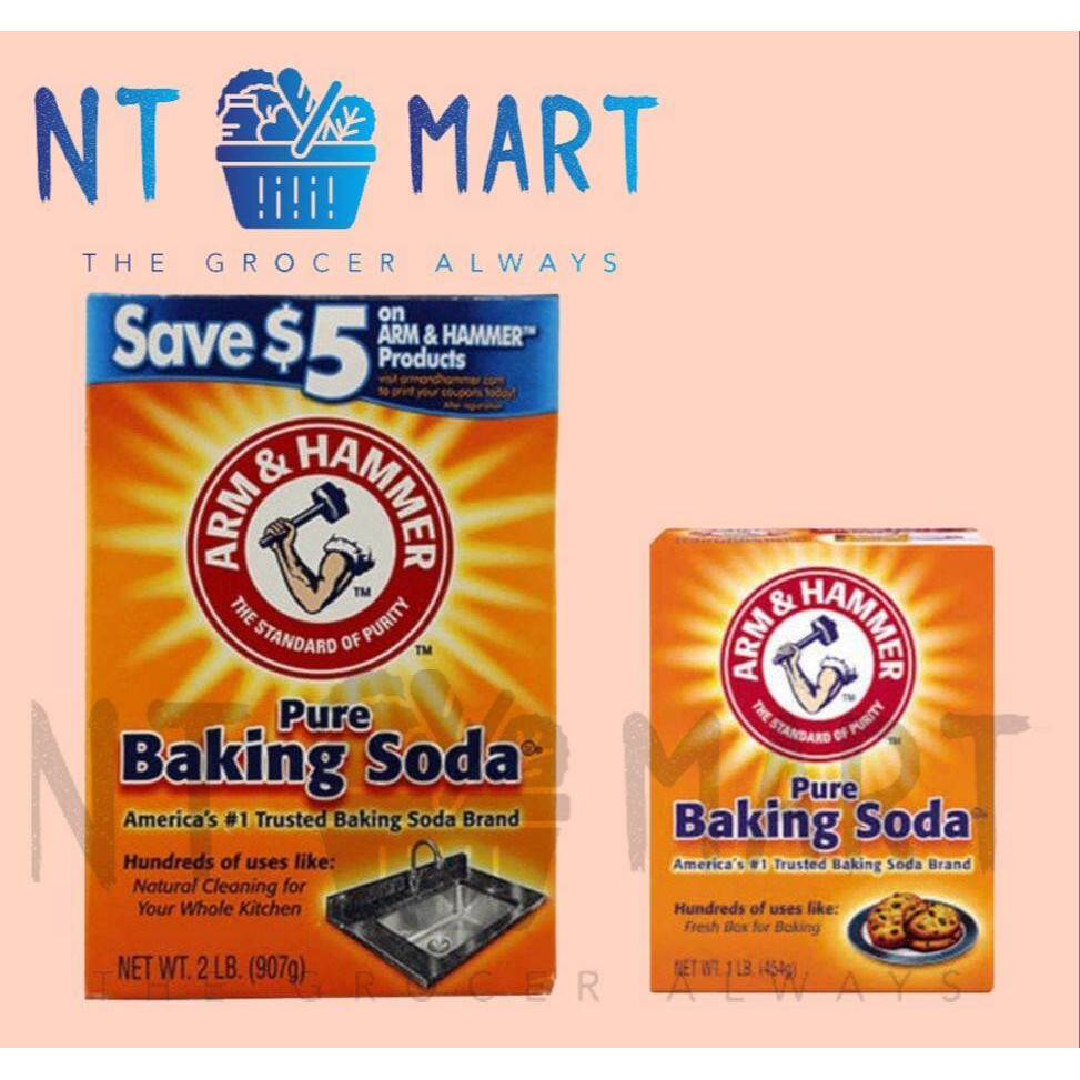 Arm & Hammer Pure Baking Soda 227g/454g/907g/1.81kg | Shopee Malaysia