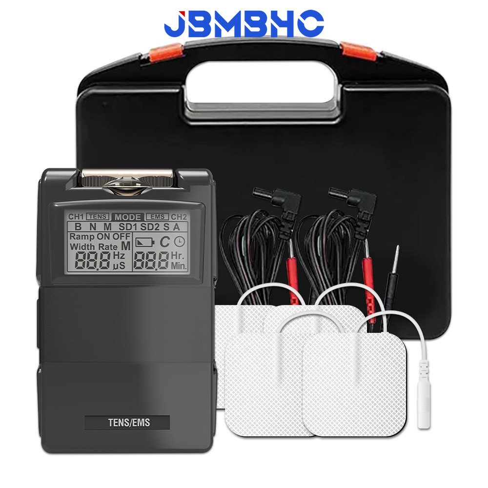 TENS Acupuncture Meridian Machine Adjustable Pulse Body Massager Muscle ...