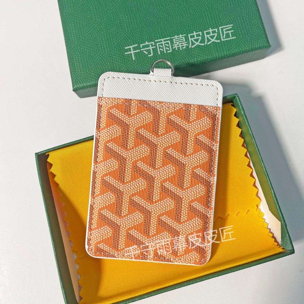 2025 High-Quality Street Wear Dog Teeth Work Permit Card Holder ID Card ...